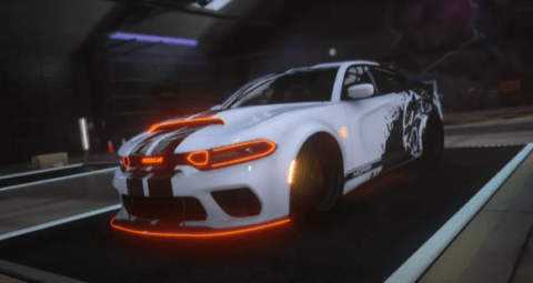 Fivemcars Dodge Charger HellCat Animated | FiveMRides