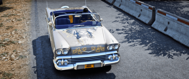 Chevy Impala 1958 Lowrider | FiveMRides - FiveM Ready | Optimized ...
