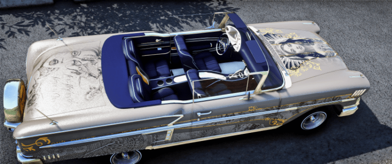Chevy Impala 1958 Lowrider | FiveMRides - FiveM Ready | Optimized ...