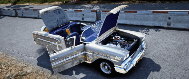 Chevy Impala 1958 Lowrider | FiveMRides - FiveM Ready | Optimized ...
