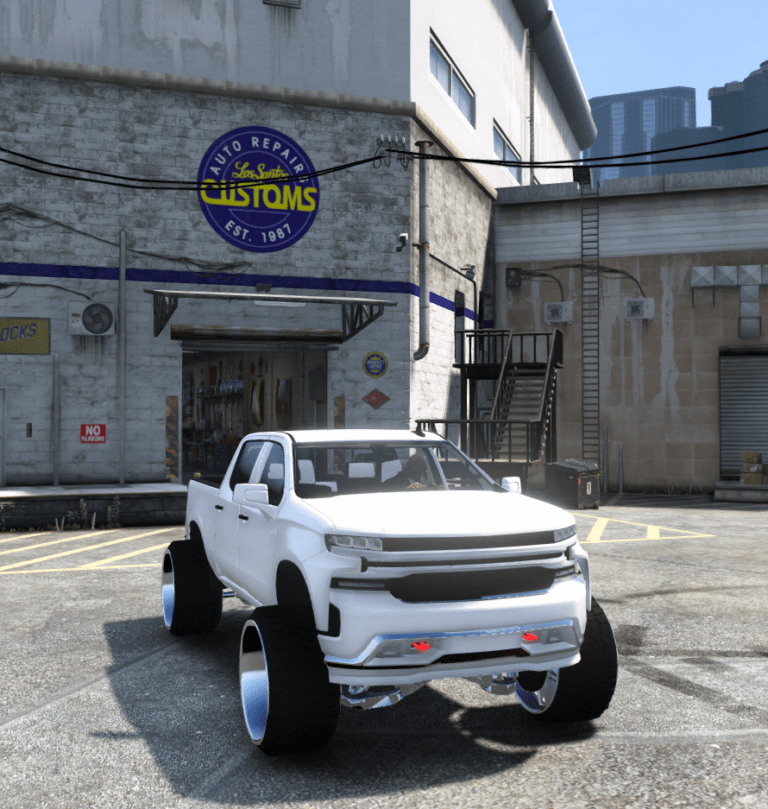 Chevrolet Silverado Lifted | FiveMRides - FiveM Ready | Optimized ...
