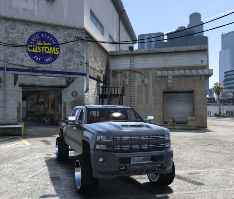Chevrolet Silverado Lifted V1.5 | FiveMRides - FiveM Ready | Optimized ...