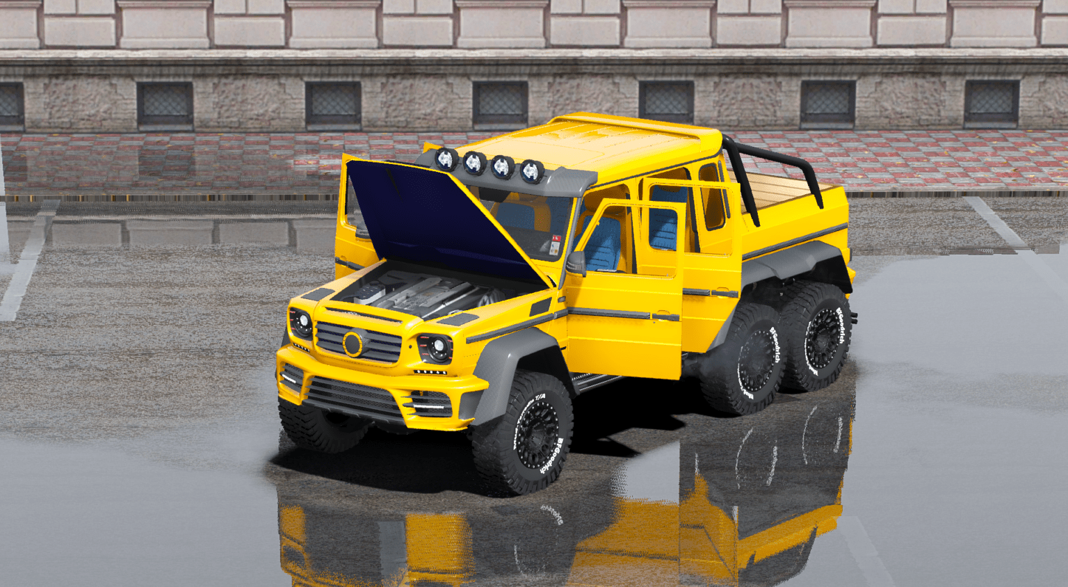 Mercedes G63 Gronos Mansory 6x6 | FiveMRides - FiveM Ready | Optimized ...