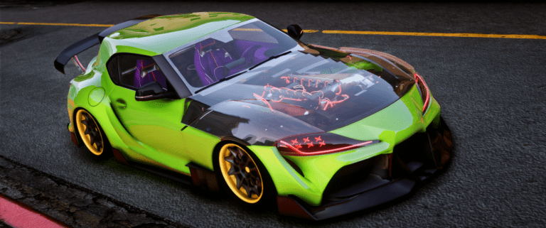 Toyota Supra A90 FT-1 Shooting Brake V2 | FiveMRides - FiveM Ready ...