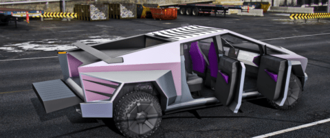 Tesla CyberTruck Tuned | FiveMRides - FiveM Ready | Optimized ...