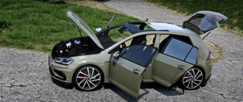 Volkswagen Golf R MK7.5 | FiveMRides - FiveM Ready | Optimized ...