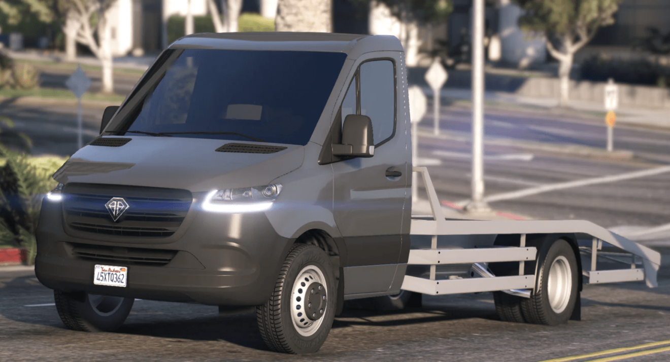 Benefactor Recovery Truck | FiveMRides - FiveM Ready | Optimized ...