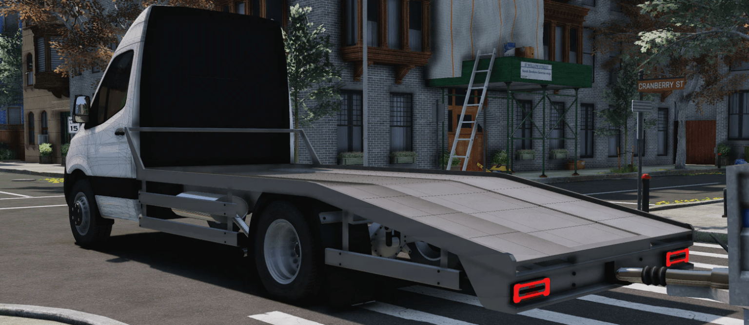 Benefactor Recovery Truck | FiveMRides - FiveM Ready | Optimized ...