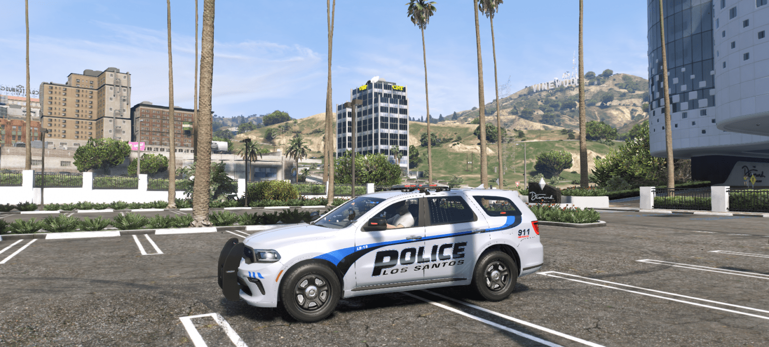 Dodge Durango 2022 (Police) | FiveMRides - FiveM Ready | Optimized ...