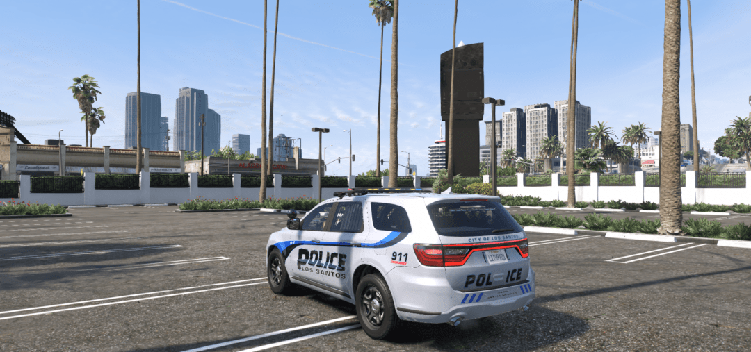 Dodge Durango 2022 (Police) | FiveMRides - FiveM Ready | Optimized ...