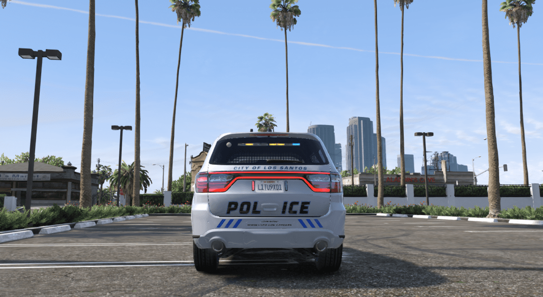 Dodge Durango 2022 (Police) | FiveMRides - FiveM Ready | Optimized ...