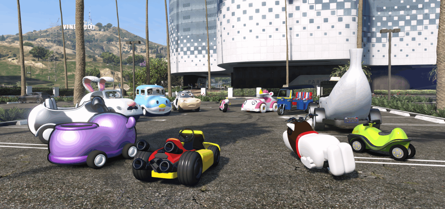 Funny Car Pack (14 Cars) | FiveMRides - FiveM Ready | Optimized ...