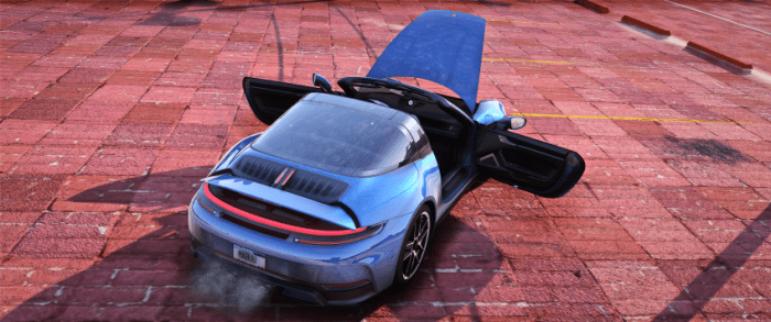 Porsche 911 Targa 4 GTS 2025 | FiveMRides - FiveM Ready | Optimized ...