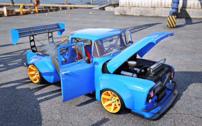 Ford F100 Lowrider | FiveMRides - FiveM Ready | Optimized & Debadged ...