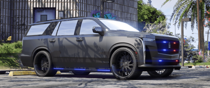 Cavalcade Lux Unmarked [Non ELS] | FiveMRides - FiveM Ready | Optimized ...