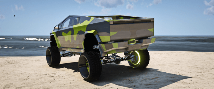 Tesla Cyber Truck Sema | FiveMRides - FiveM Ready | Optimized ...
