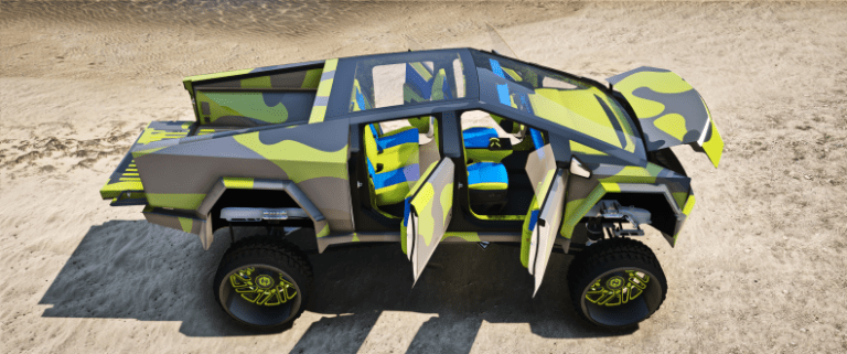 Tesla Cyber Truck Sema | FiveMRides - FiveM Ready | Optimized ...